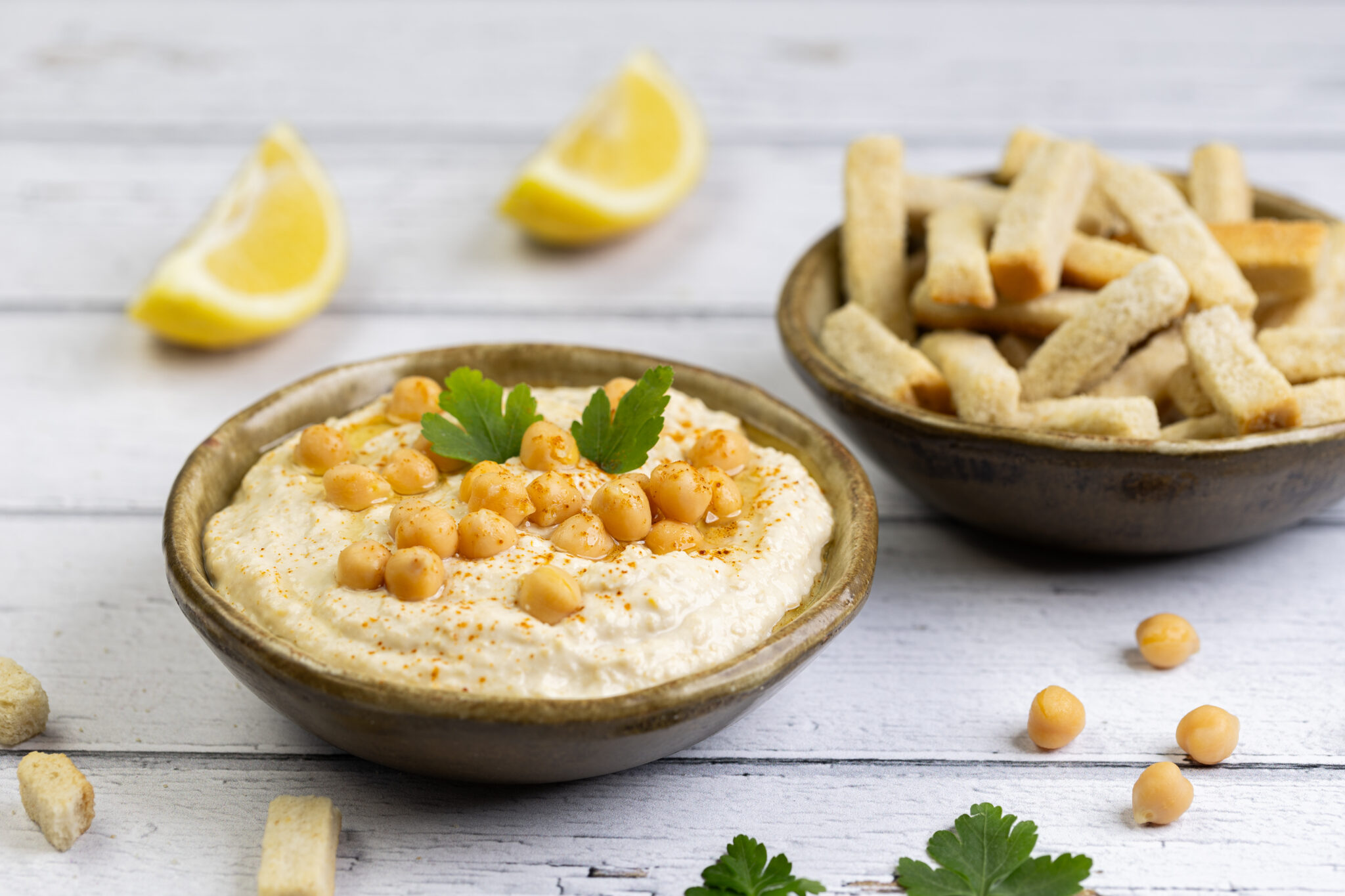 Hummus with Dinky Dippers - Chaucer Foods