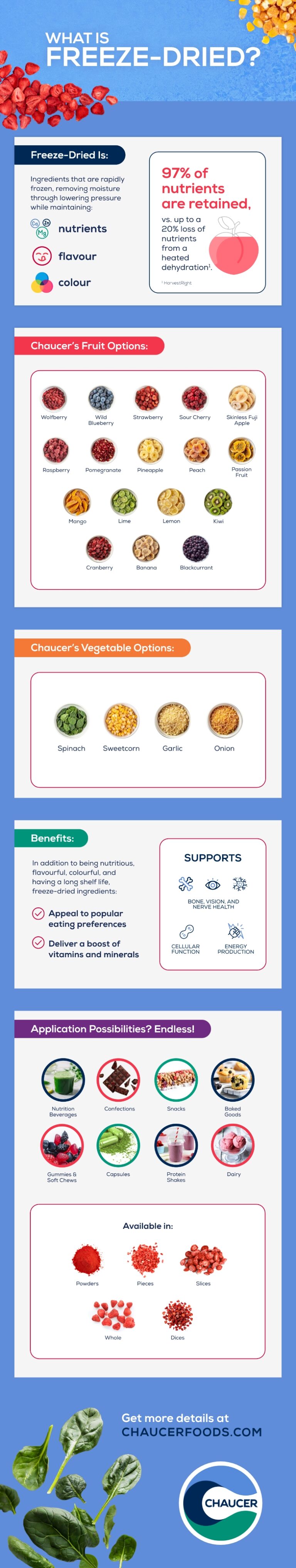 What is Freeze-Dried - Chaucer Foods